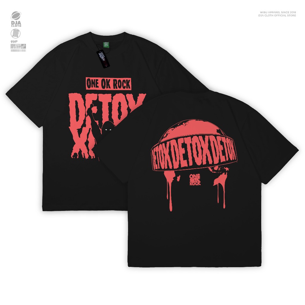 Jual DJA Kaos One Ok Rock Live Japanese Rock Band J Rock Music T-Shirt ...