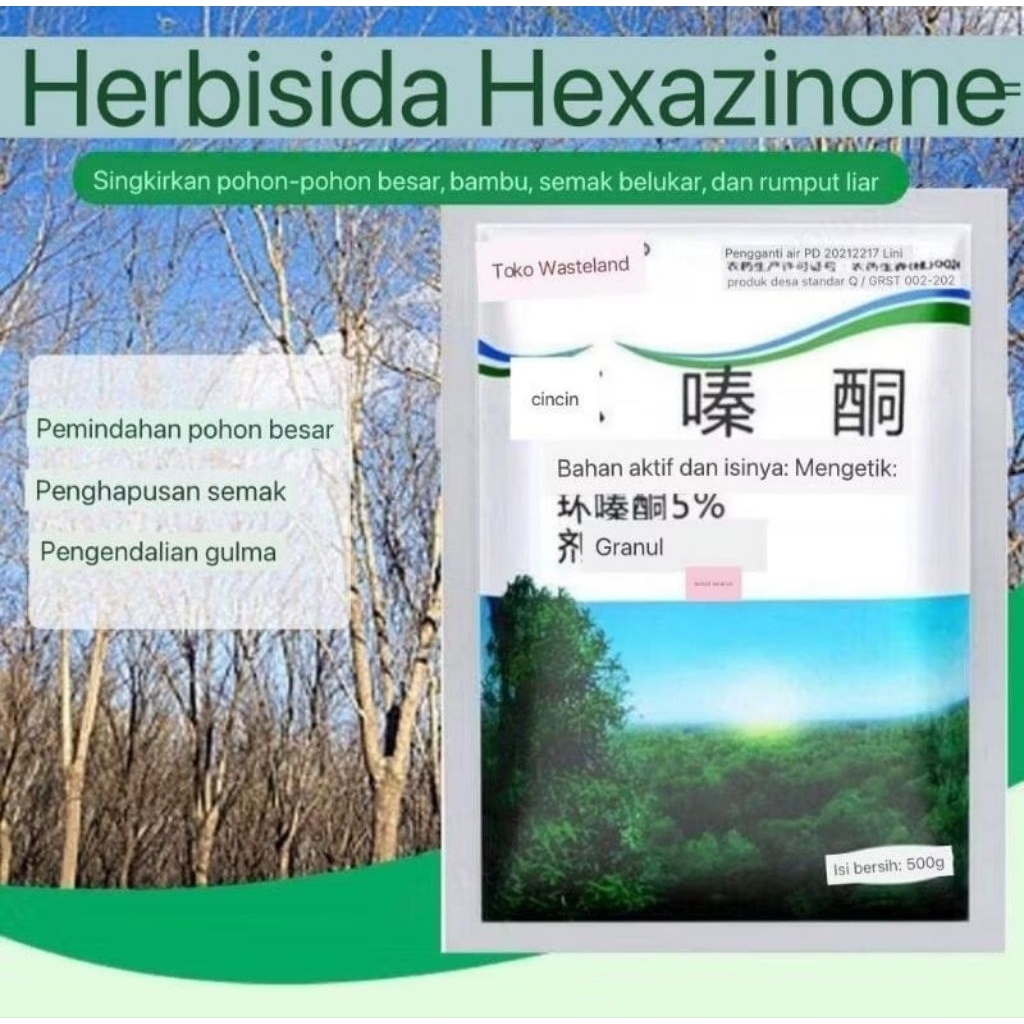 Jual bubuk herbisida untuk bambu dan pohon besar dari Jerman isi 500g ...