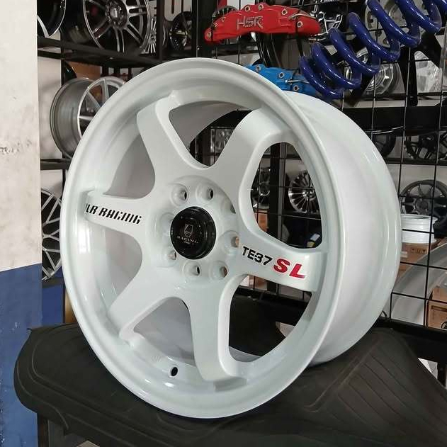 Jual Velg TE37 Ring 15 Lebar 7 ET38 Velg Racing Mobil Avanza Livina ...