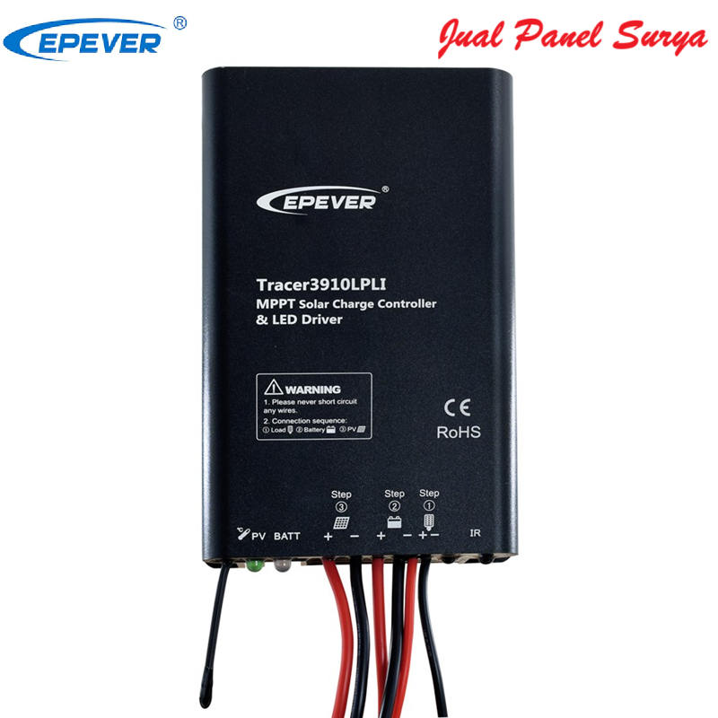 Jual Solar Charge Controller MPPT 15A EPEVER Tracer3910LPLI Tracer ...