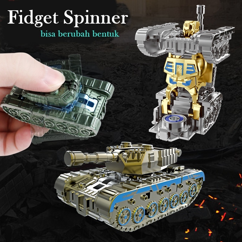 Jual Mainan Fidget Pad Spinner Gasing Mainan Putar Bisa Berubah Bentuk ...
