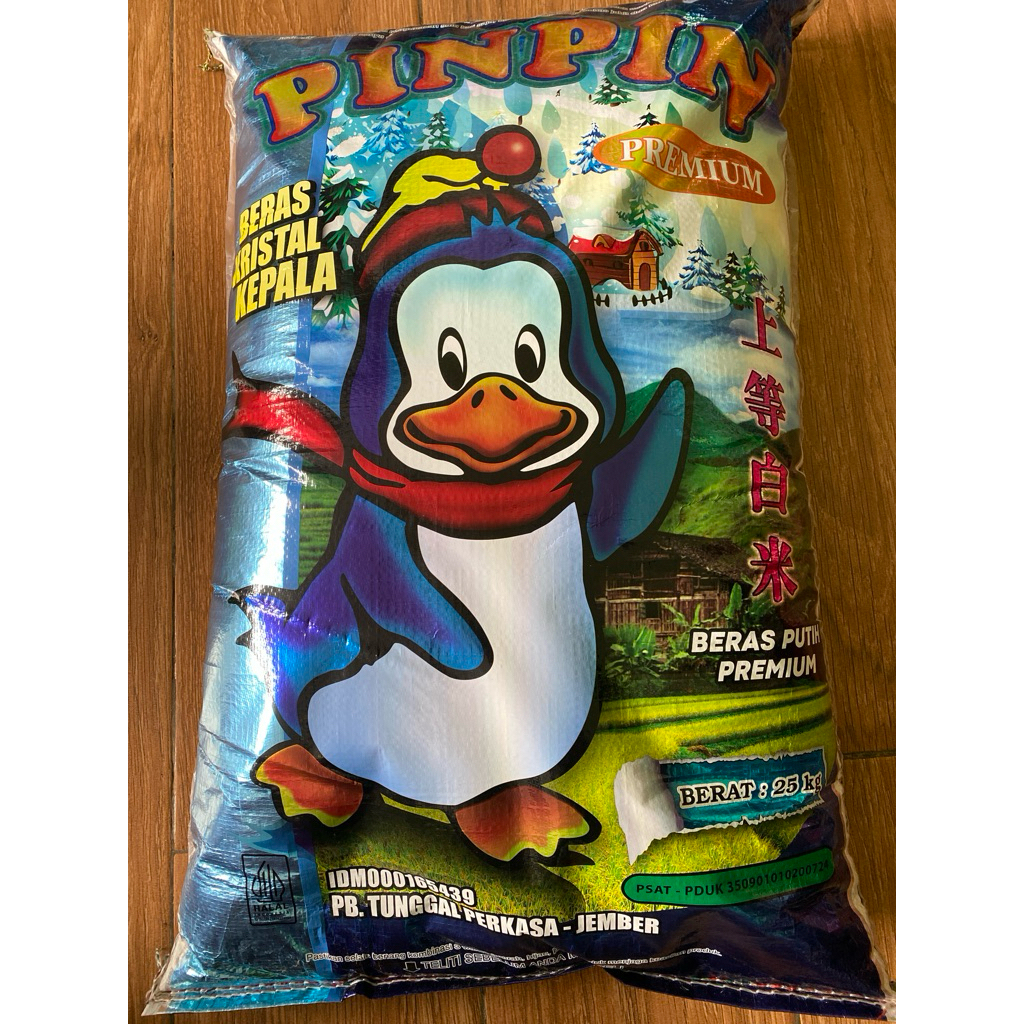 Jual Beras super Pinpin atau pin pin berat 25kg atau 25 kg | Shopee ...