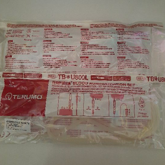 Jual TERUMO Blood Transfusion Set / Transfusi Set (per PCS) | Shopee ...