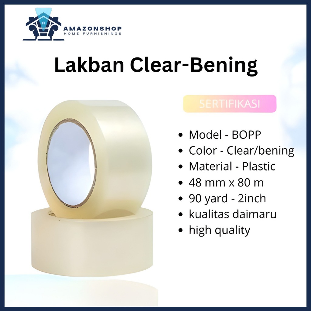 Jual LAKBAN COKLAT / LAKBAN BESAR/ LAKBAN PANJANG MURAH LAKBAN BENING ...