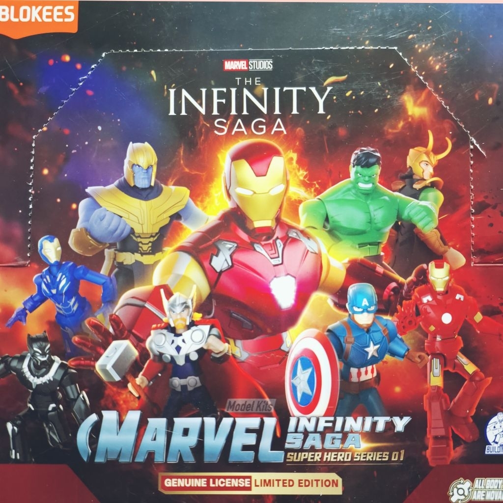 Jual BLOKEES BLIND BOX FIGURE MARVEL INFINITY SAGA SUPER HERO | Shopee ...