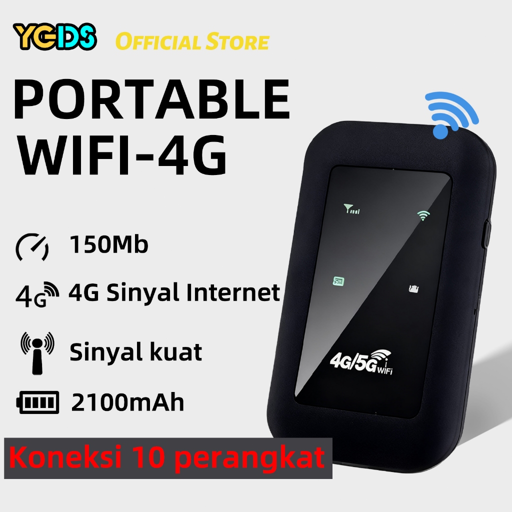 Jual YGDS H806 150Mbps Modem Wifi 4G Wingle USB Mifi All Operator ...