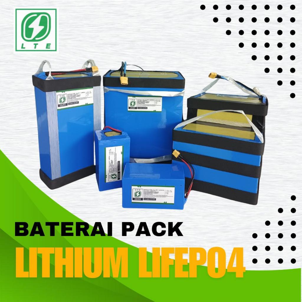 Jual Baterai pack Lifepo4 12V 27Ah - 135Ah (Varian 4S) | Shopee Indonesia