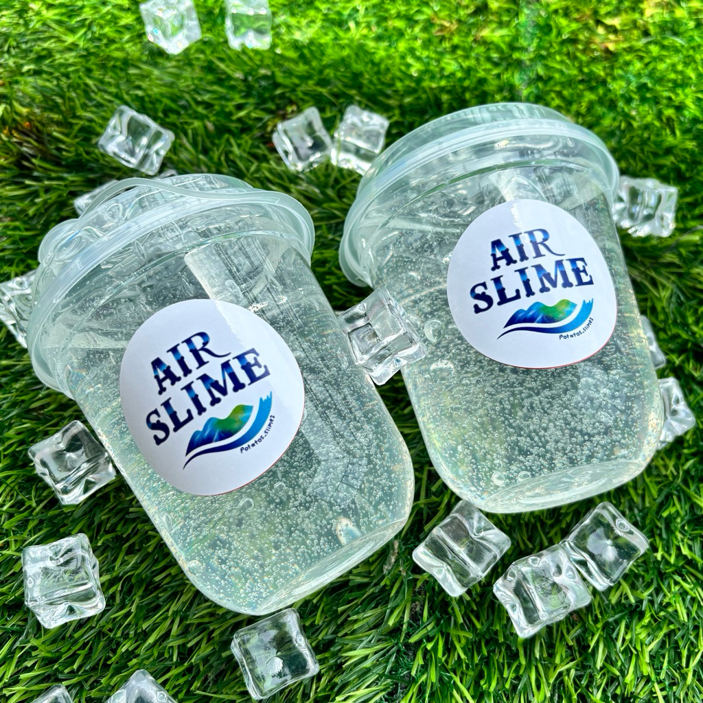 Jual Air Slime Bubbles Gelas Texture Molor Potatos_Slime2 | Shopee ...