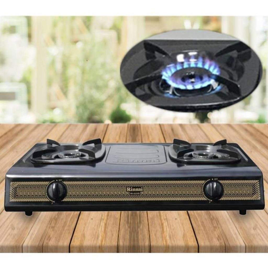 Jual Kompor Gas Rinnai RI 522 S Kompor Gas 2 Tungku RI-522S Kompor Gas ...