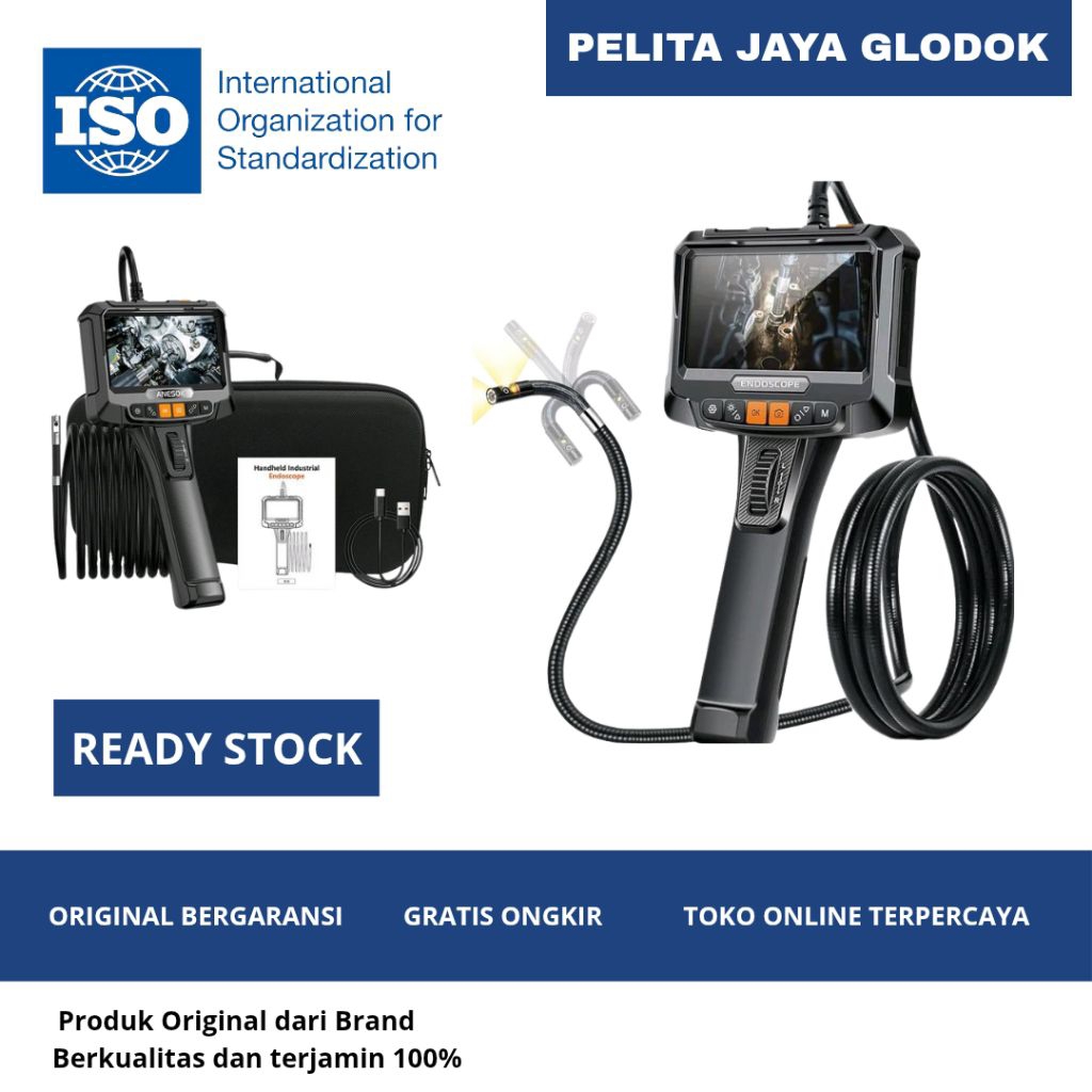 Jual Articulating Endoscope Flexible Inspection Camera Inskam S10 2M ...