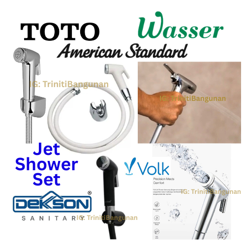 Jual Toto THX20NB THX20NBW THX20MCEB Jet spray shower cebok toilet ...