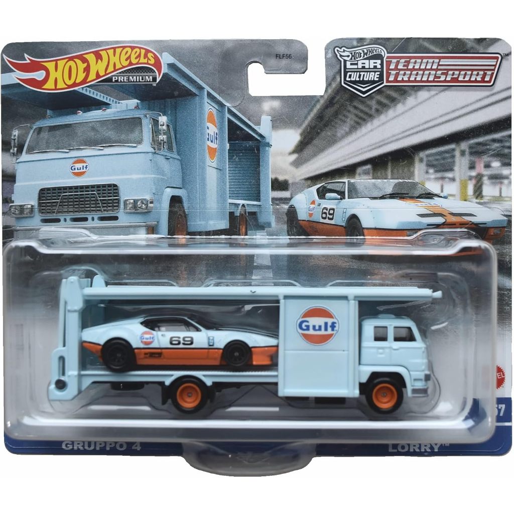 Jual Mattel Hot Wheels Team Transport De Tomaso Pantera Gruppo 4 Second ...