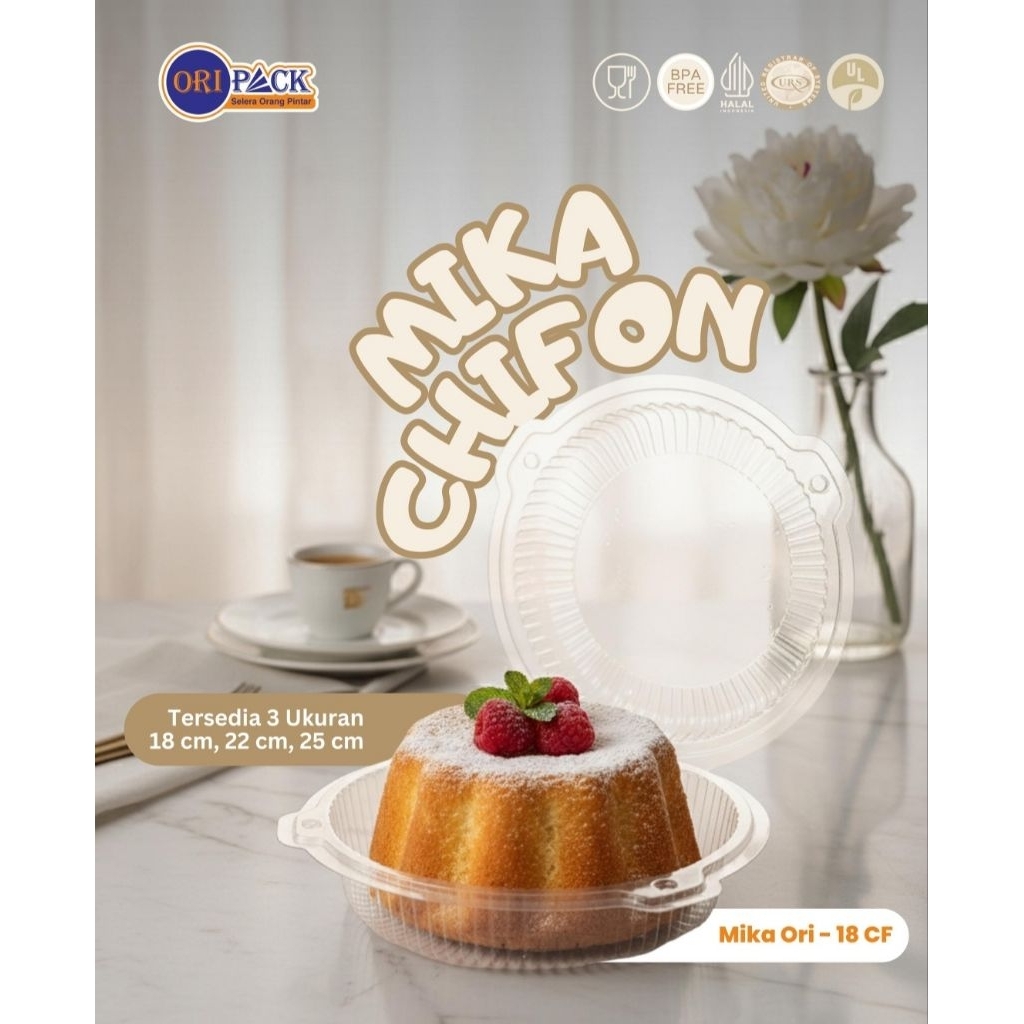 Jual (1 pack isi 50pcs) Oripack Mika chiffon 18/22 | Shopee Indonesia