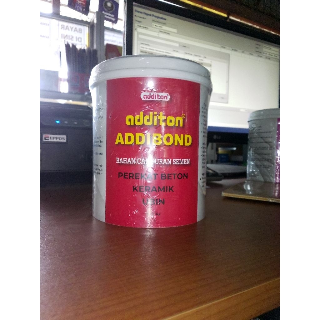 Jual Lem Beton Addibond Additon 1 Kg | Shopee Indonesia