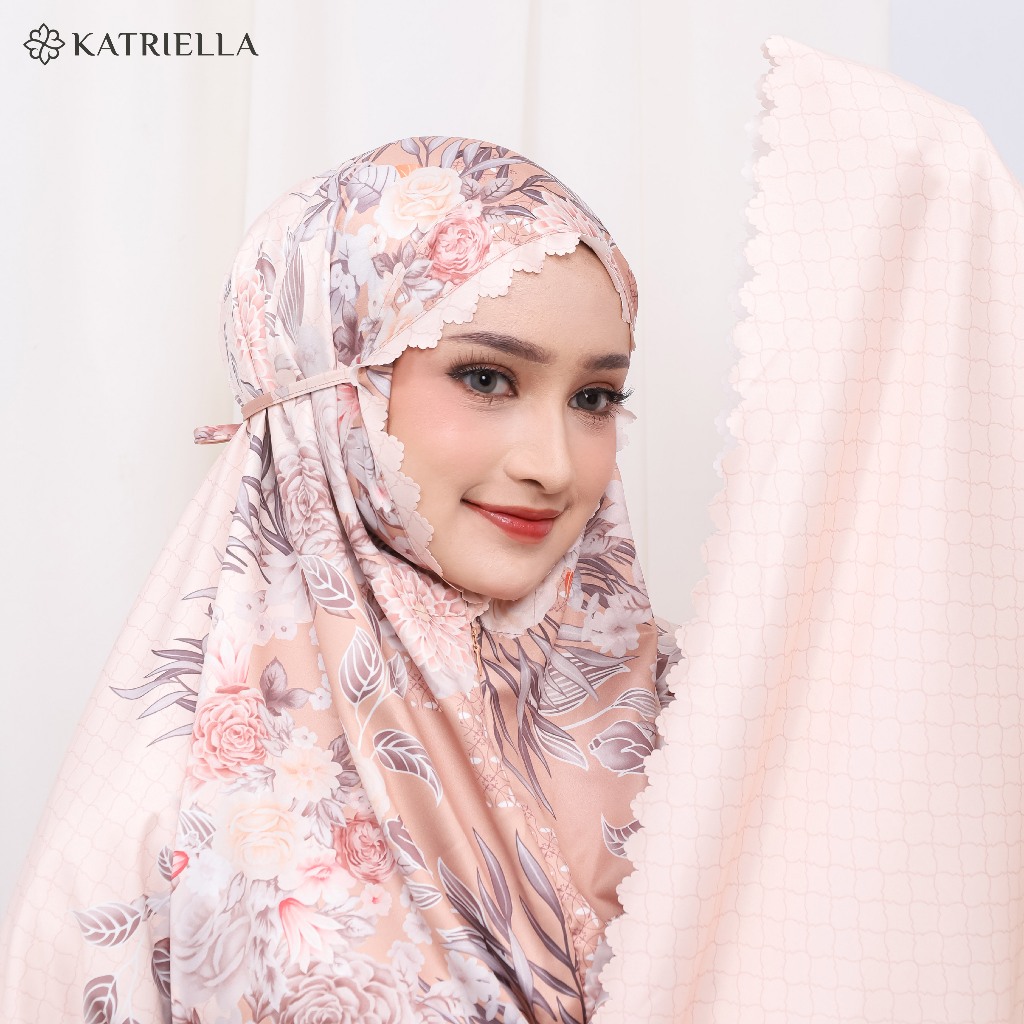 Jual KATRIELLA - Mukena Silk Dewasa Premium 2in1 Travel Jumbo Adem ...