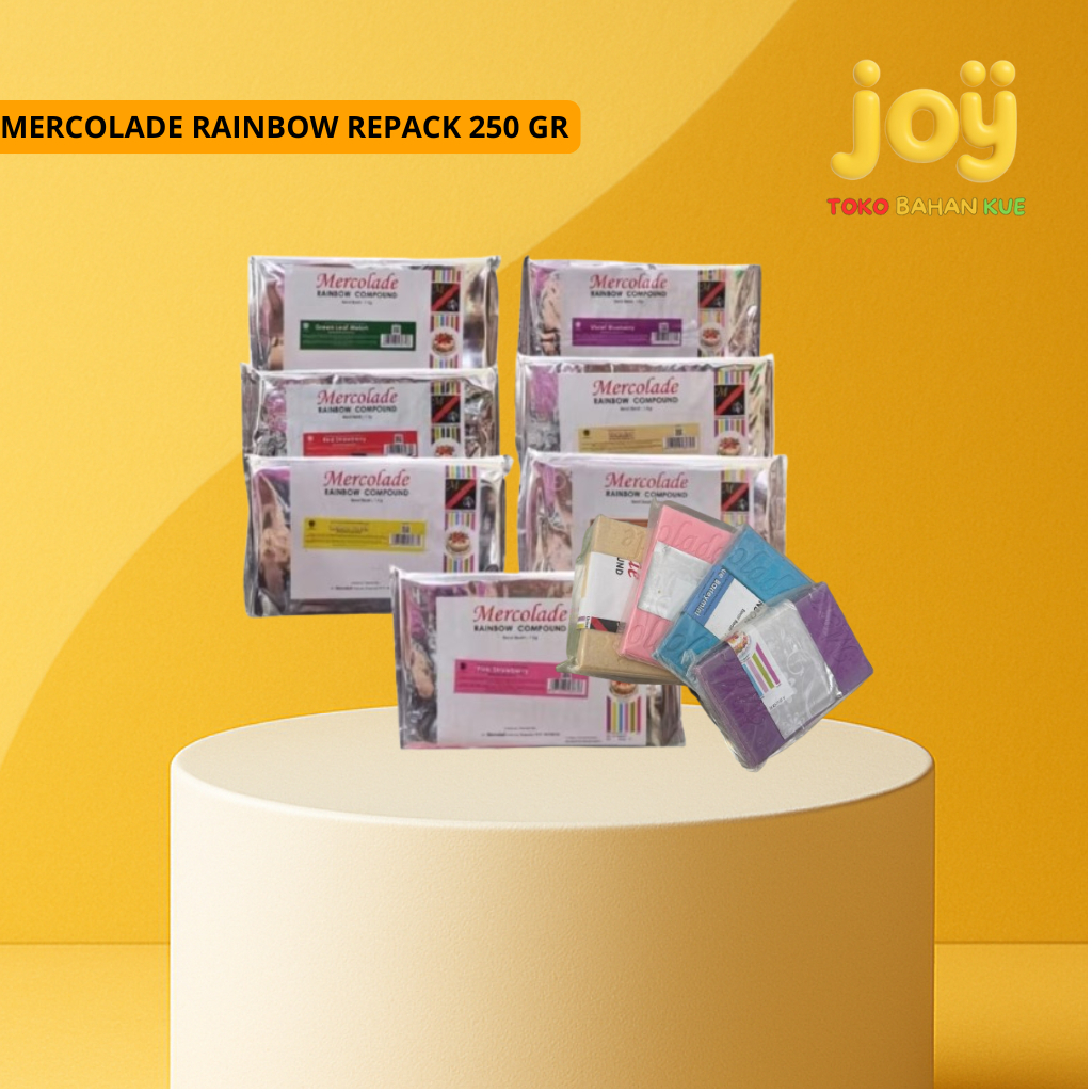 Jual MERCOLADE RAINBOW REPACK 250 GR/ COKLAT BATANG WARNA/ COKLAT WARNA ...