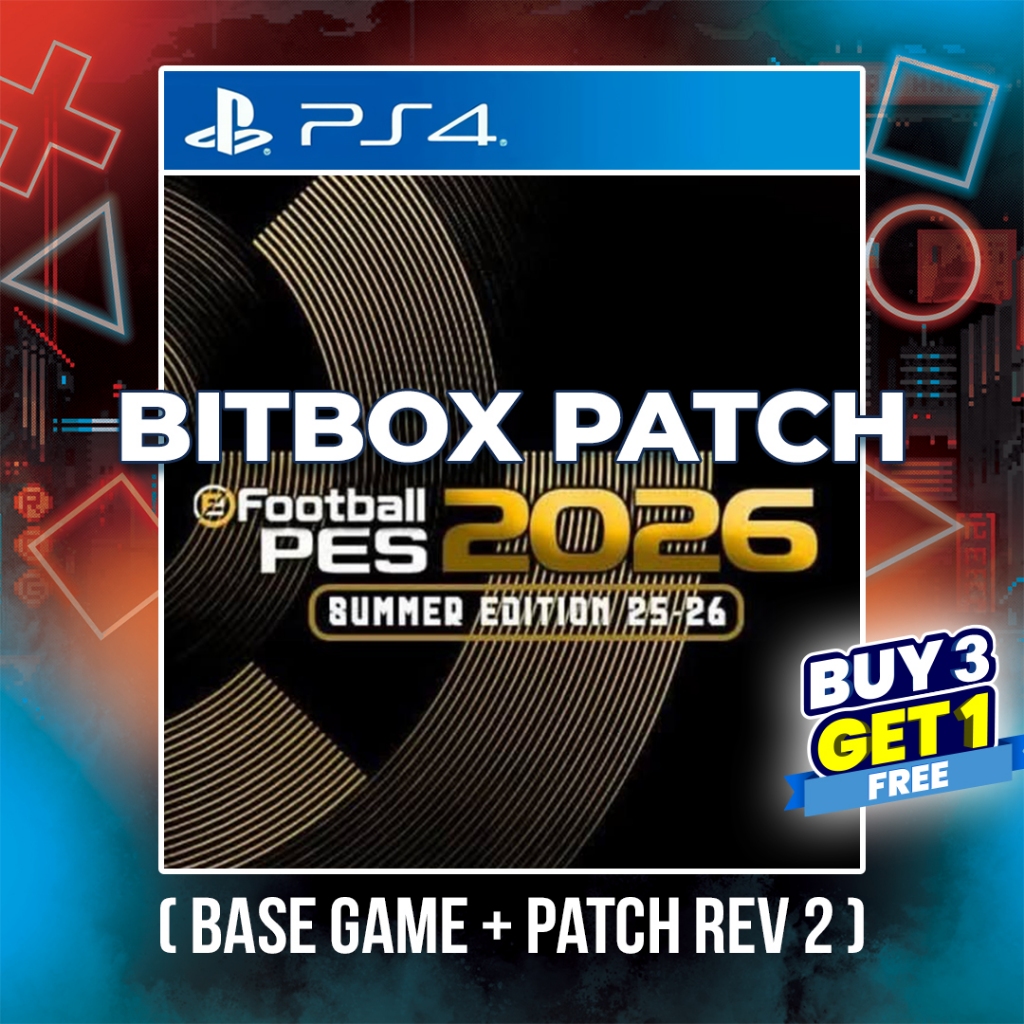 Jual EFOOTBALL PES 2026 PS4 HEN – Bitbox Patch Summer Update REV 2 | Update Terbaru 2025/2026 ...