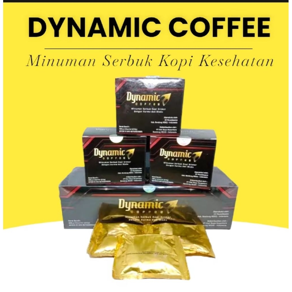 Jual KOPI DYNAMIC 1 BOX ISI 10 SACHET | Shopee Indonesia
