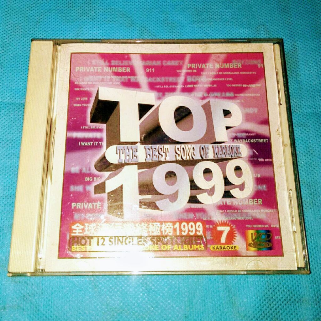 Jual VCD Top 1999 The Best Song Of Karaoke - Mariah Carey Backstreet ...