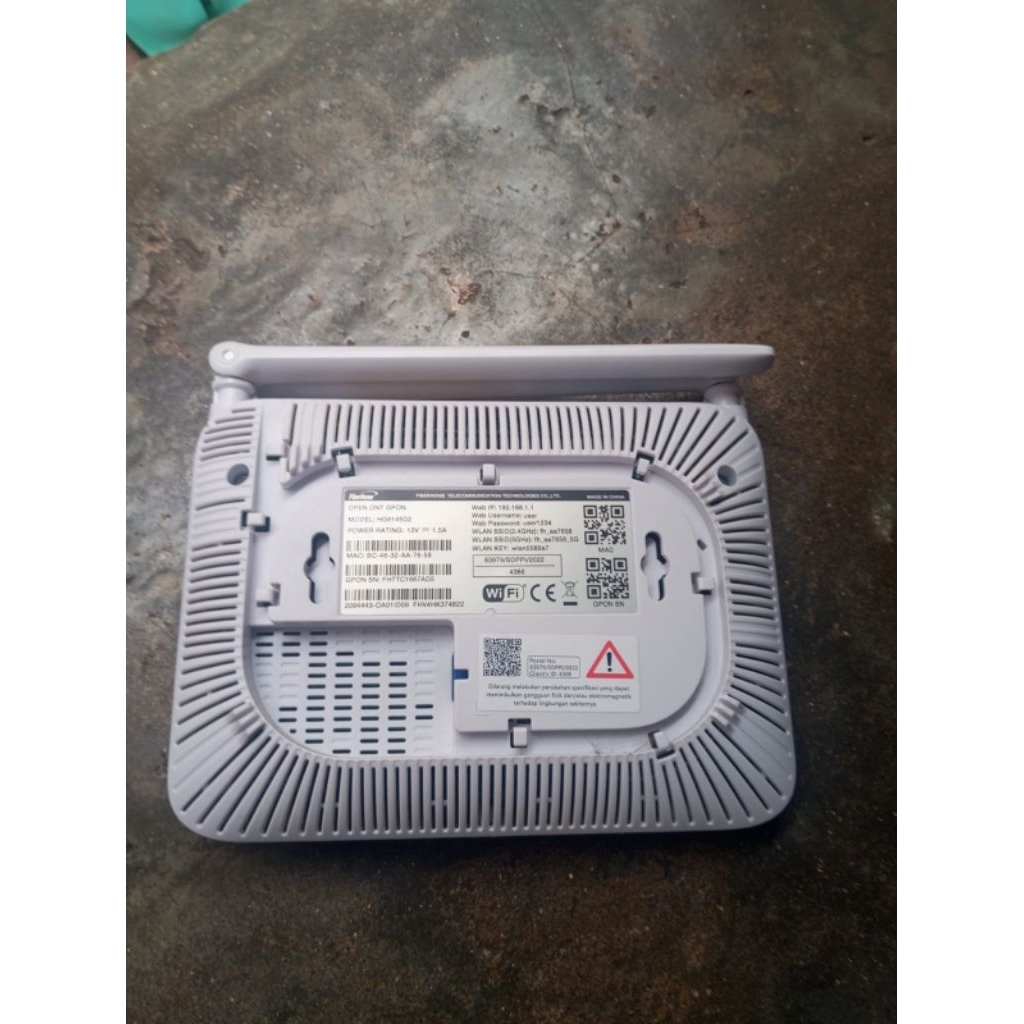 Jual ROUTER FIBERHOME HG6145D2 DUALBAND. WAN AKSESPOINT. | Shopee Indonesia