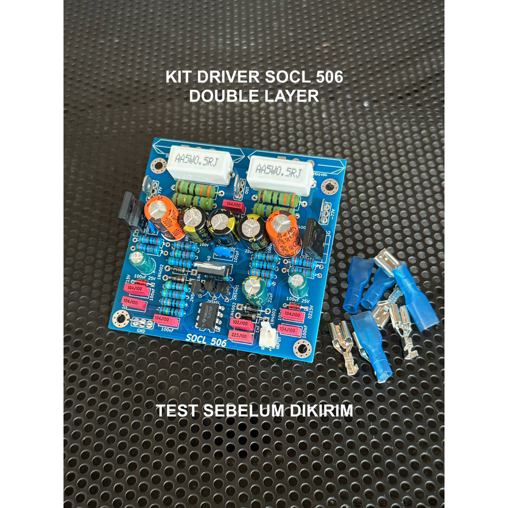Jual kit driver super Socl 506 PCB dobel layer siap pakai | Shopee ...