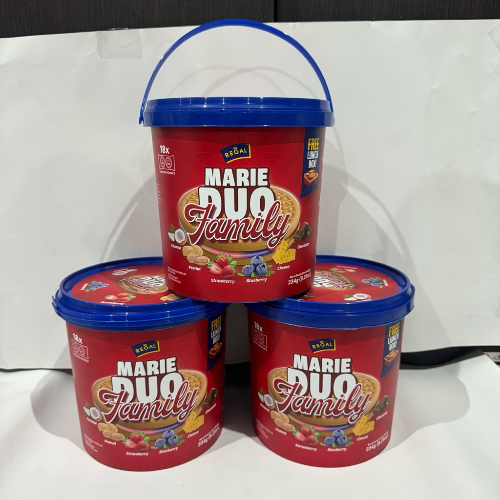 Jual Regal Marie Duo Family 234gr (BARU) | Shopee Indonesia