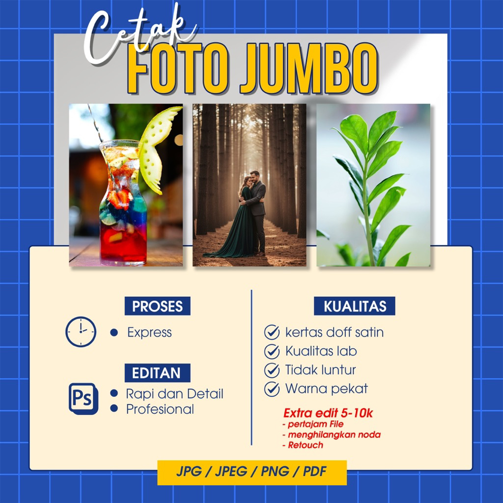 Jual CETAK FOTO UKURAN JUMBO | Shopee Indonesia