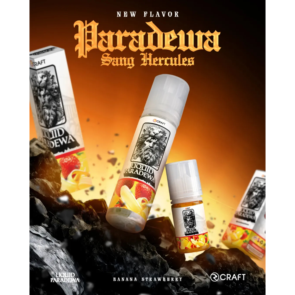 Jual Paradewa Sang Hercules 60ml Pisang Strawberry Freebase Authentic ...