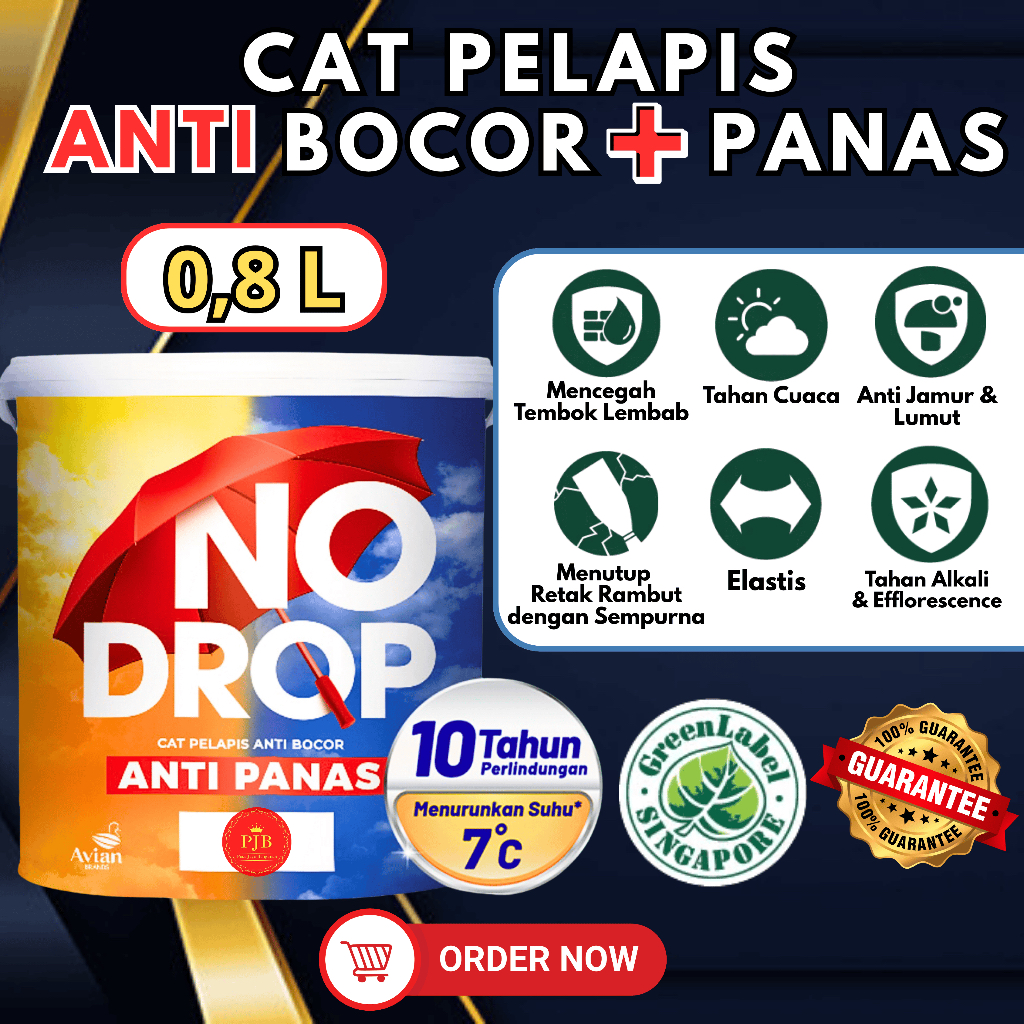Jual NO DROP ANTI PANAS PELAPIS ANTI BOCOR & ANTI PANAS (MENURUNKAN ...