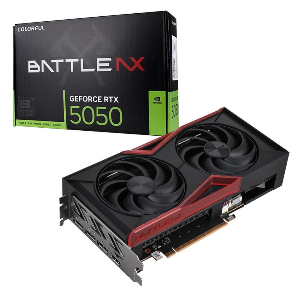 Jual VGA Colorful GeForce RTX 5050 BATTLE AX DUO 8GB-V DDR6 | Nvidia ...