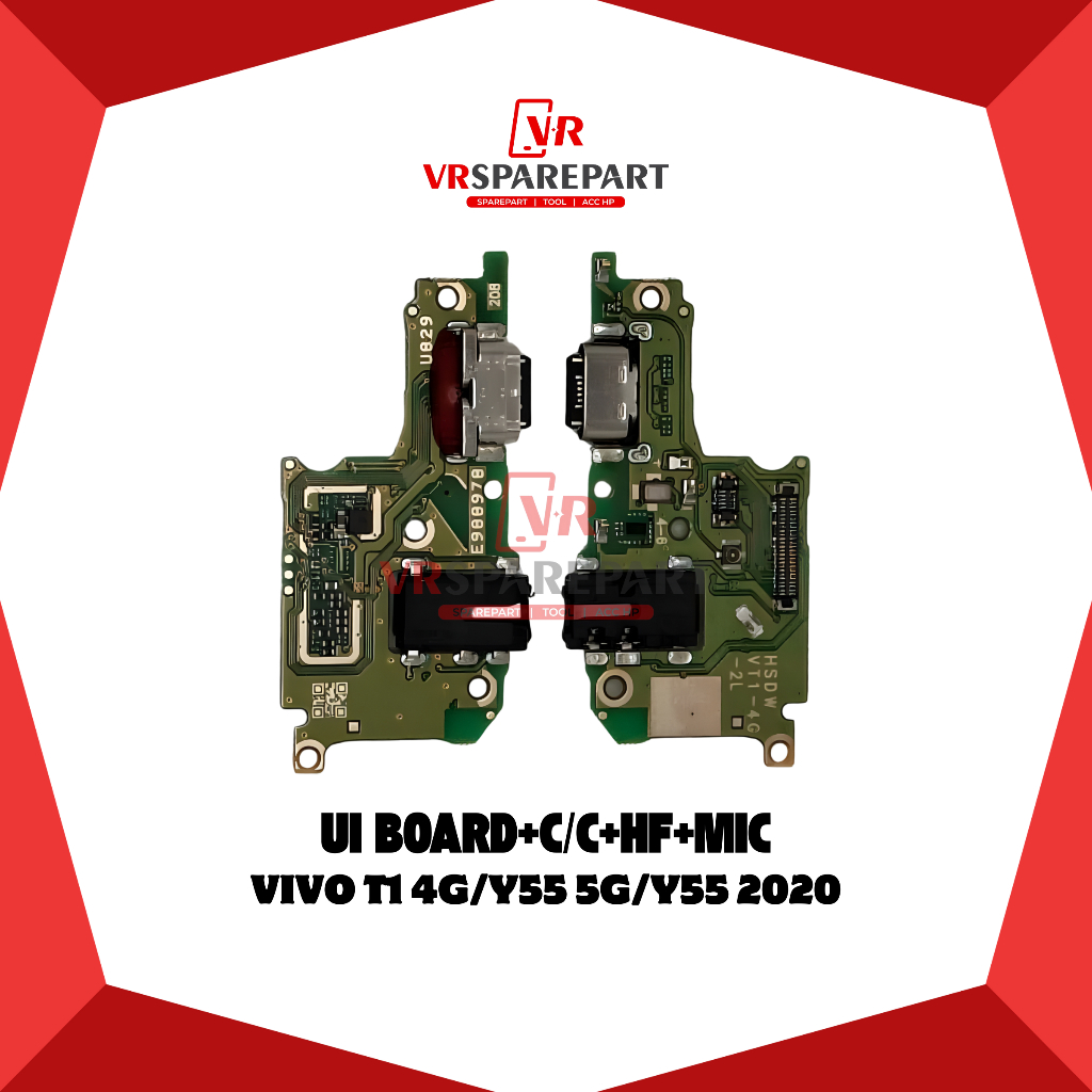 Jual FLEXIBLE PAPAN CAS VIVO T1 4G/Y55 5G/Y55 2020 PAPAN KONEKTOR CAS ...