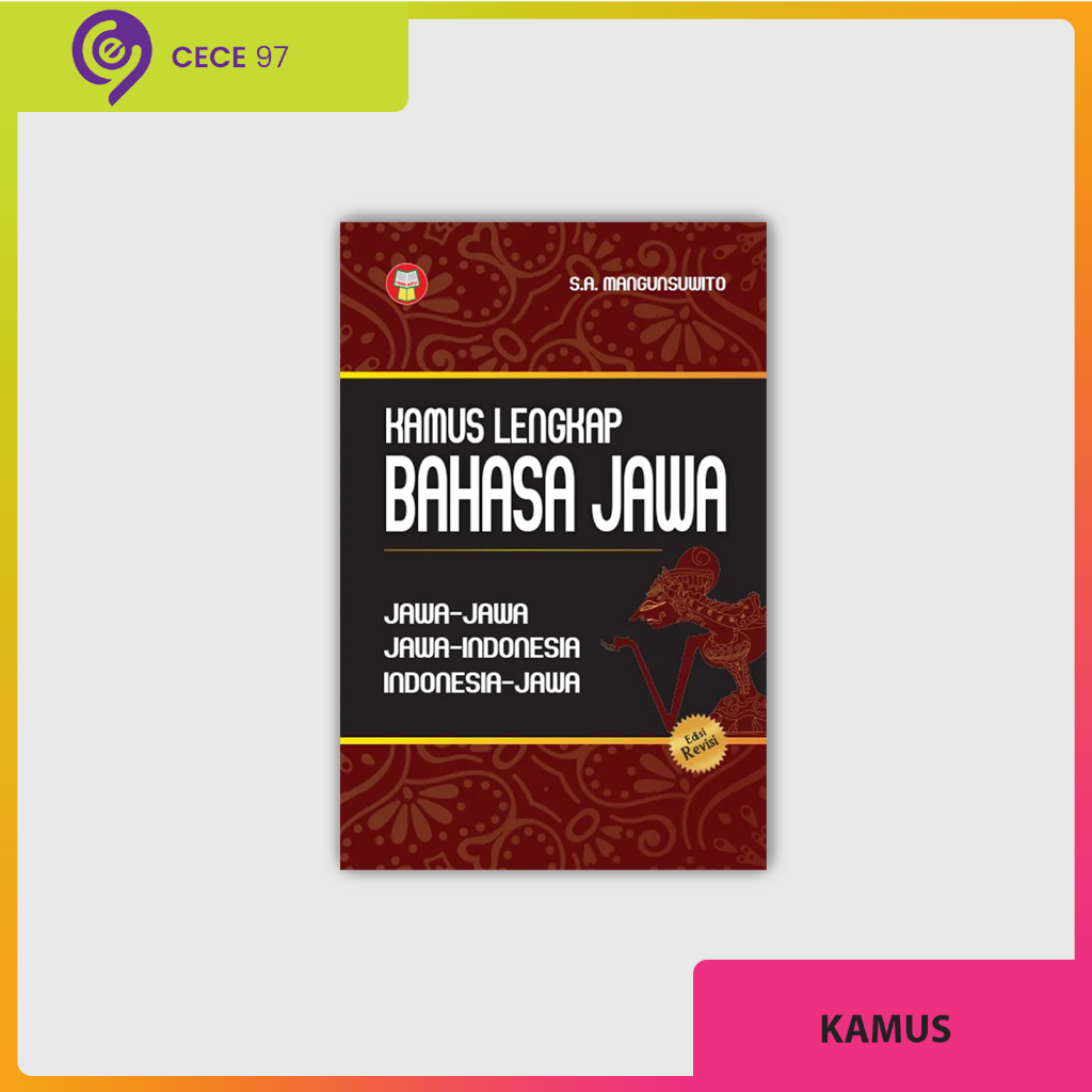 Jual Kamus Lengkap Bahasa Jawa (Jawa-Jawa / Jawa-Indonesia / Indonesia ...