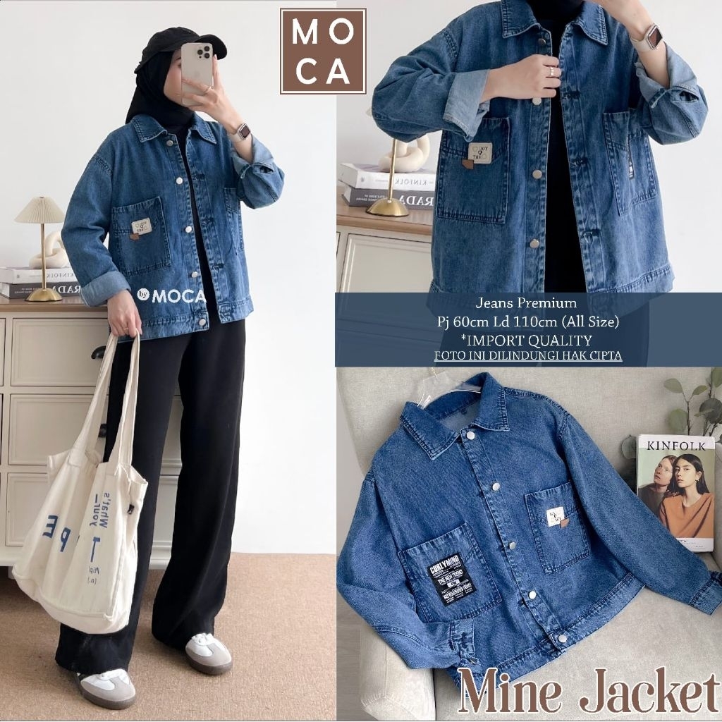 Jual Mine jacket by Moca | Shopee Indonesia