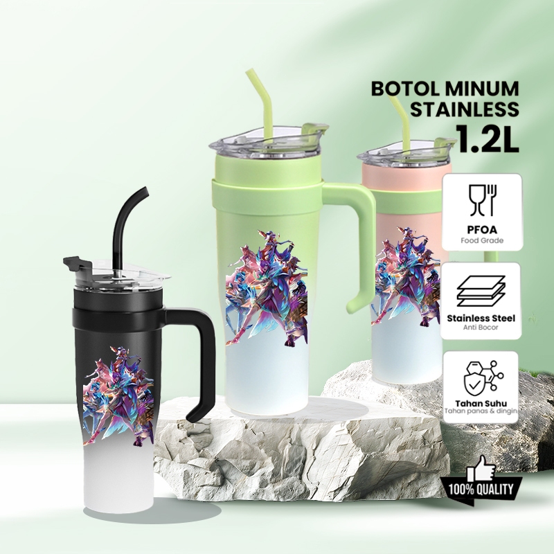 Jual League of Legends Tumbler Kopi Stainless 304 1200ML Anti Bocor ...