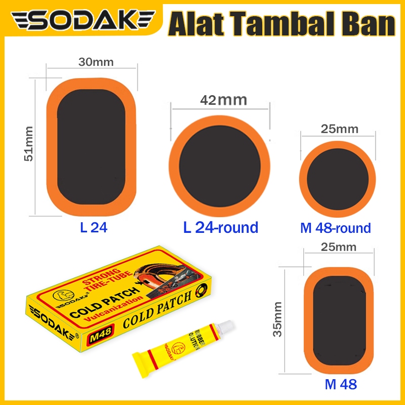 Jual Alat Tambal Ban Tubles L24 M48 / Tip Top Tambal Ban Motor / Lem ...