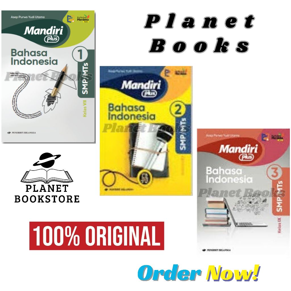 Jual BUKU SOAL SMP REVISI MANDIRI PLUS BAHASA INDONESIA ERLANGGA KELAS 1,2,3 ATAU 7,8,9 SMP/MTS ...