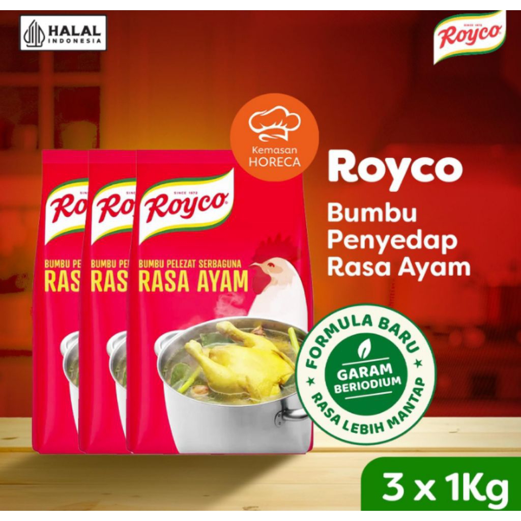 Jual ROYCO- 3 X 1KG | Shopee Indonesia