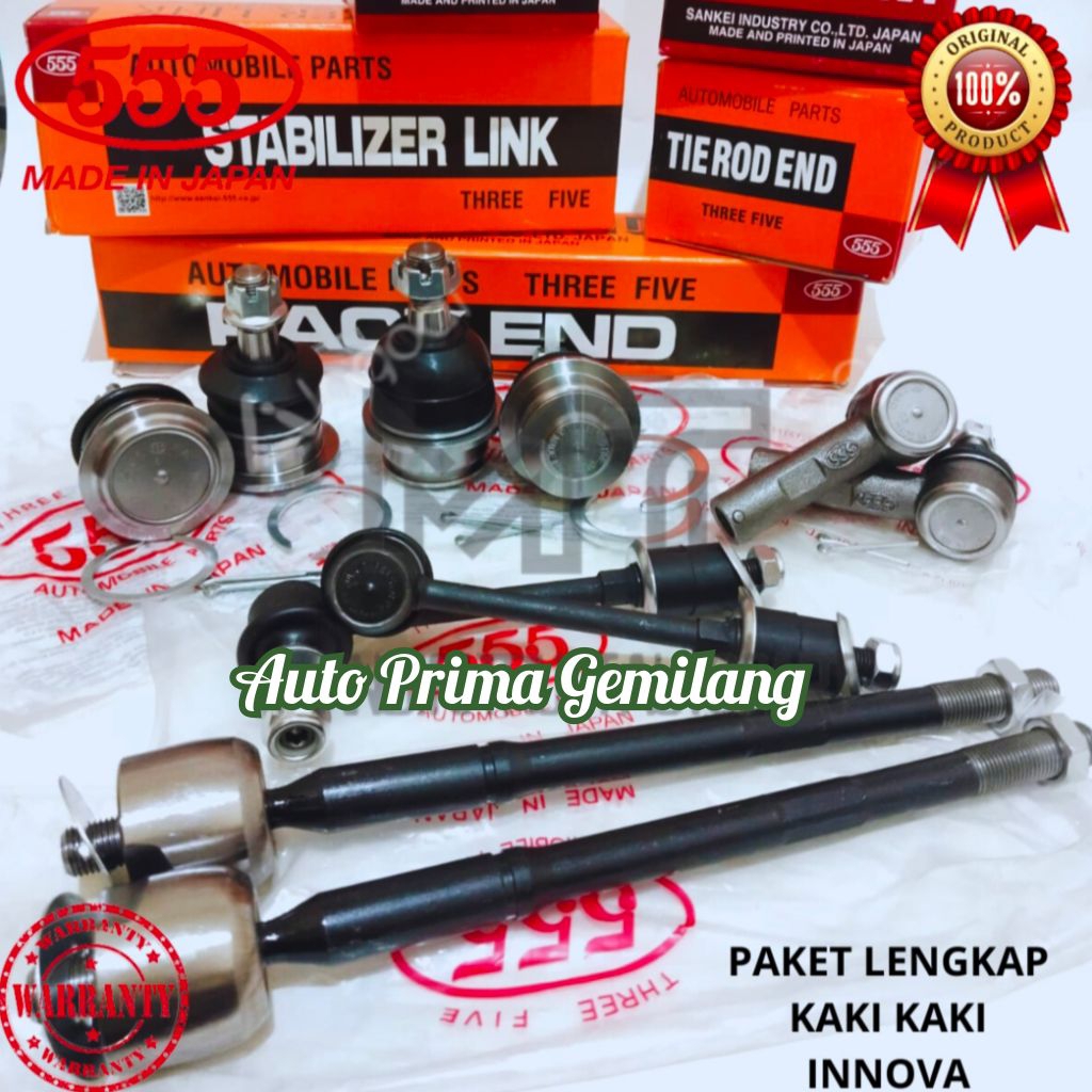 Jual Paket Lengkap Kaki Kaki Tie Rod+Long Tie Rod+Link Stabil+Ball ...