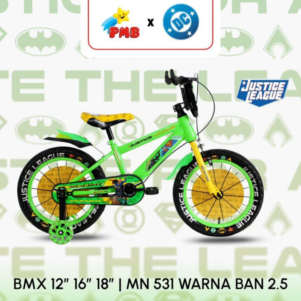 Jual SEPEDA ANAK BMX 12 INCH ATLANTIS PMB SUPERMAN ULTRAMAN | Shopee ...