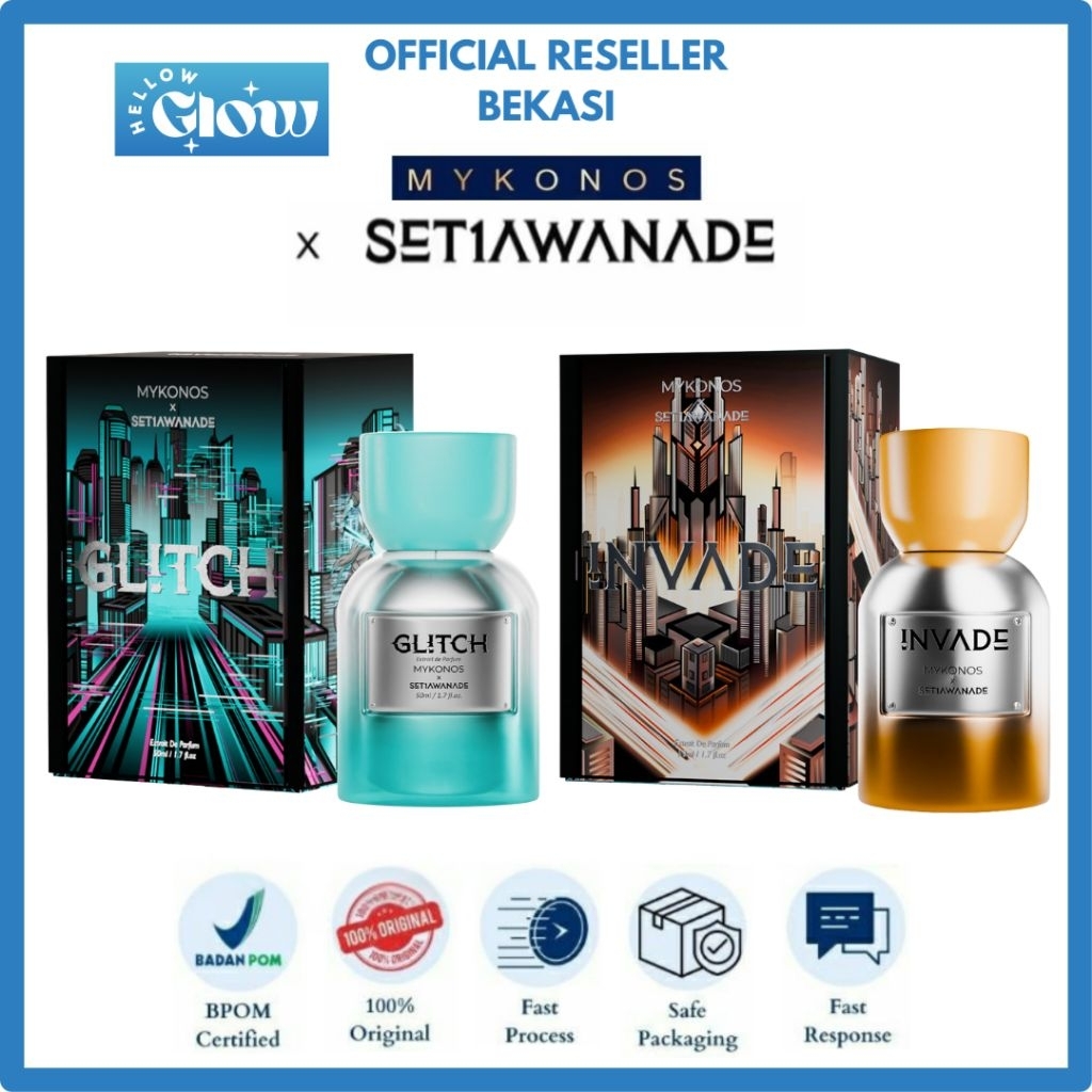Jual Mykonos X Ade Setiawan Glitch Extrait de Parfum 50ML | Invade ...