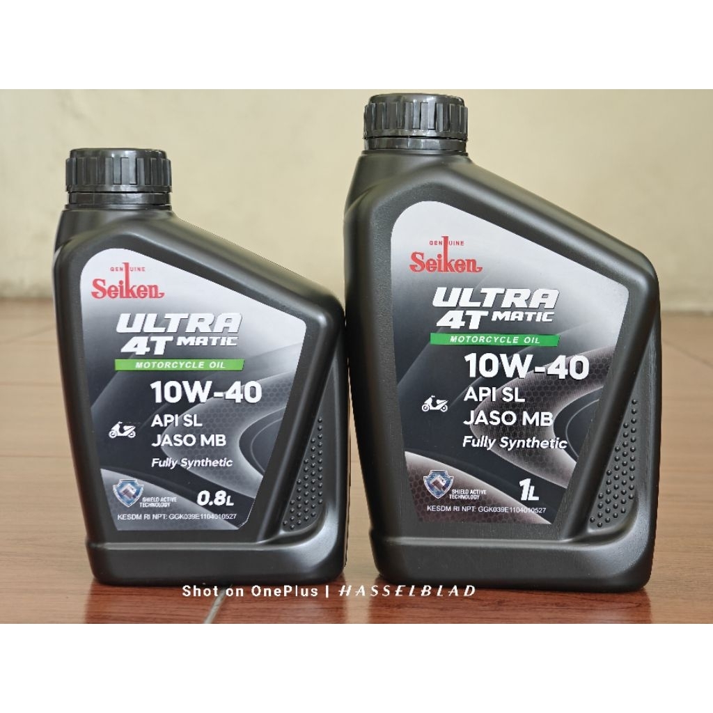 Jual Oli motor matic Original SEIKEN Ultra Matic 10W-40 | Shopee Indonesia