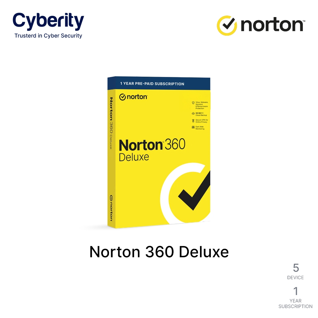 Jual Norton 360 Deluxe 3 Device 1 Tahun - Original License | Shopee ...