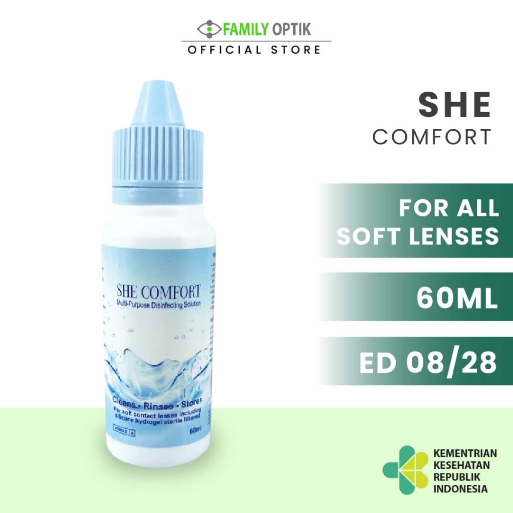 Jual She Comfort Air Softlens 60ml Multi Purpose Solution Cairan ...
