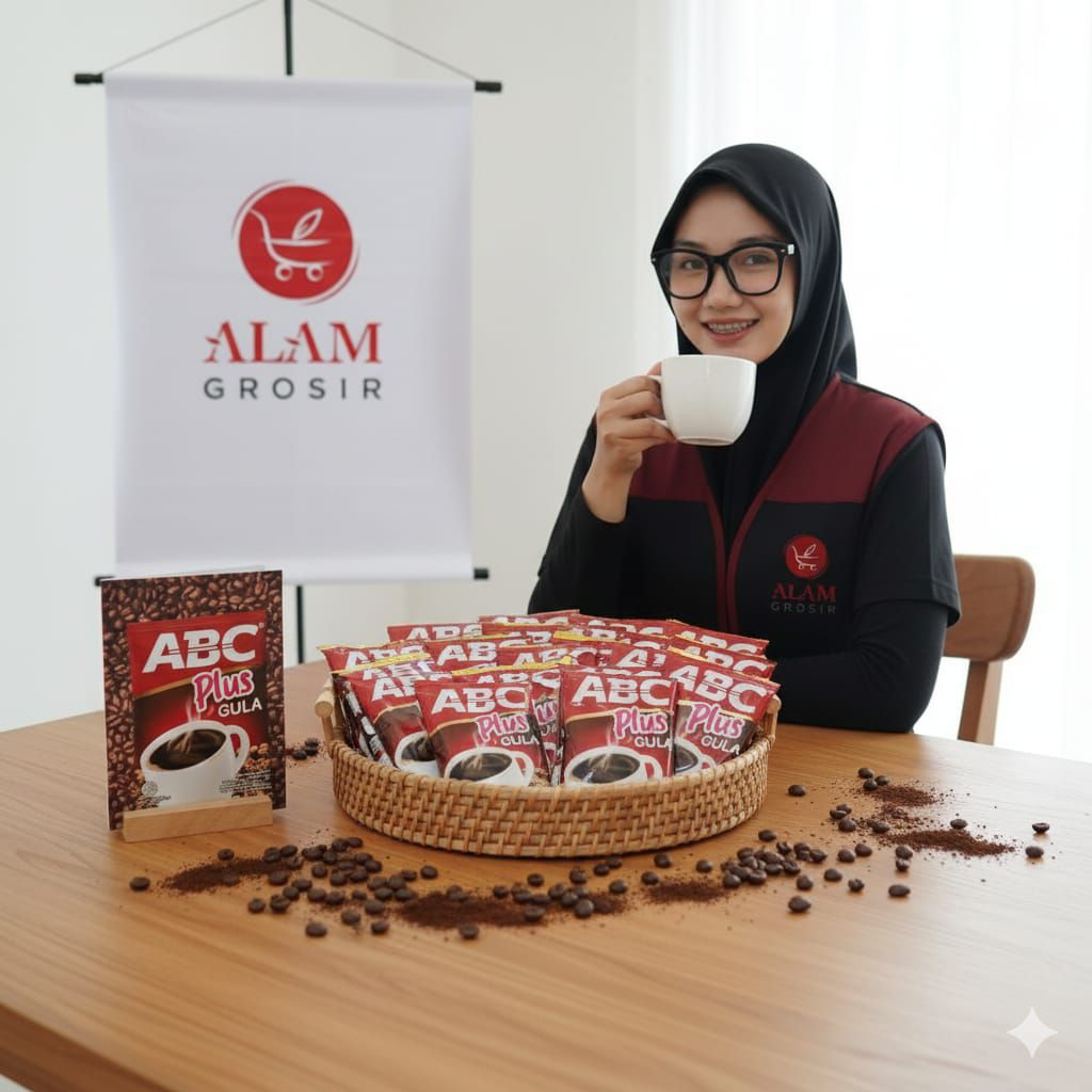 Jual KOPI ABC Plus Gula 18g 1 RENTENG 10 SACHET | Shopee Indonesia
