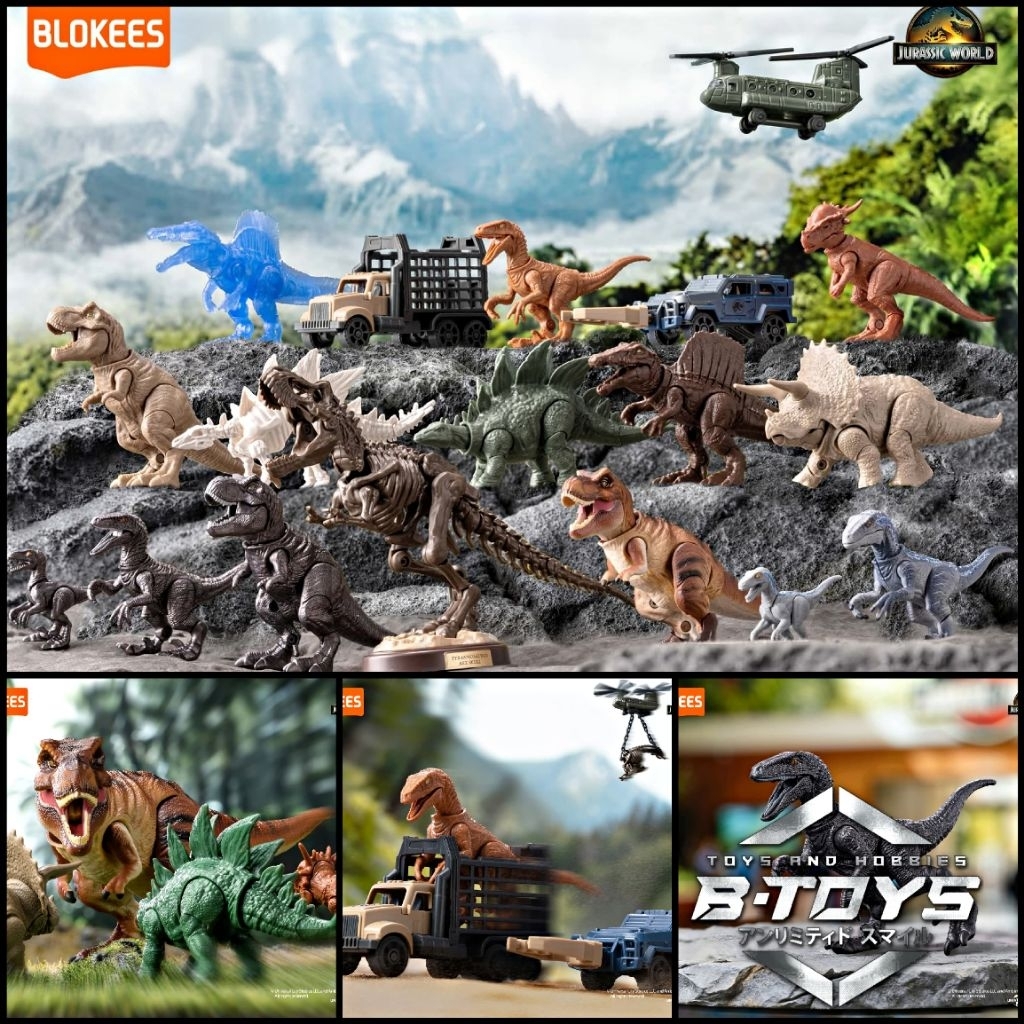 Jual Blokees Jurassic World Terraventure Ts01 Jurassic Model Kit
