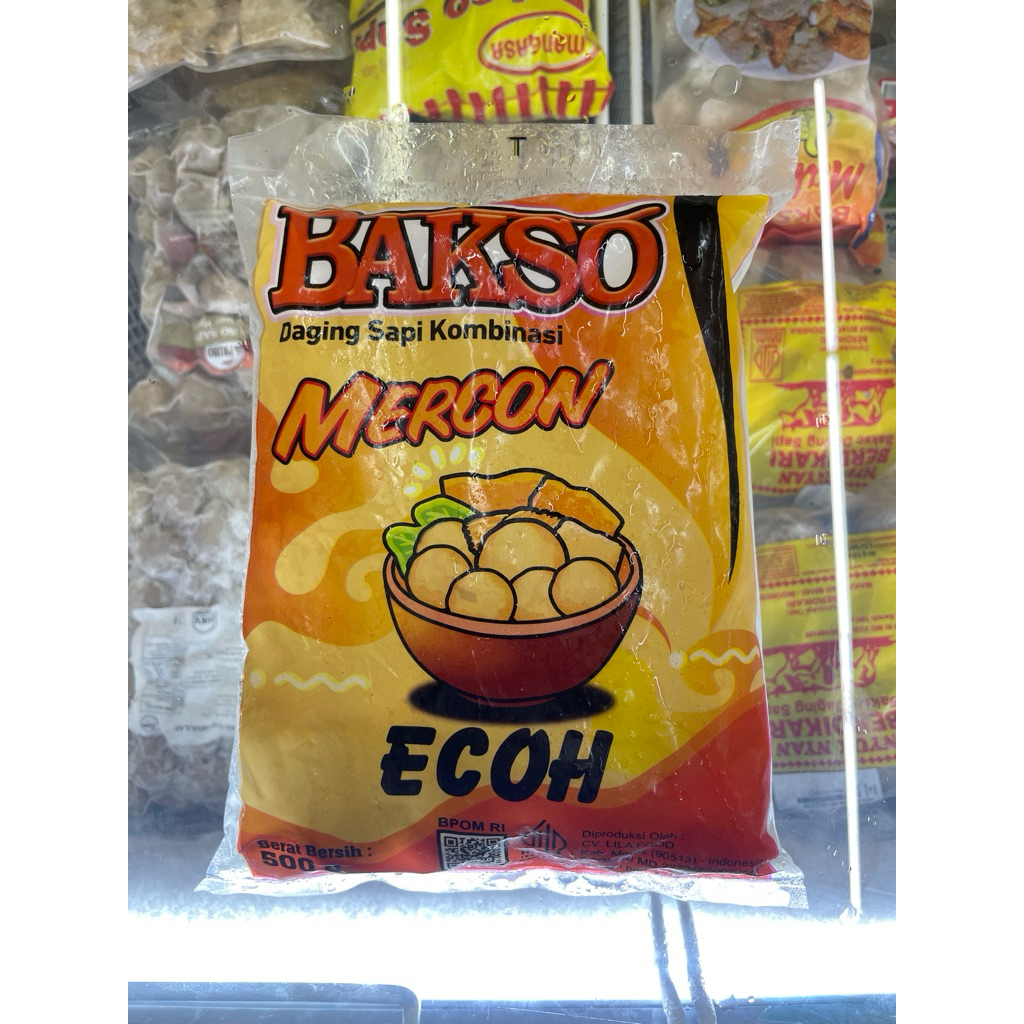 Jual Bakso Mercon Ecoh 500g | Shopee Indonesia