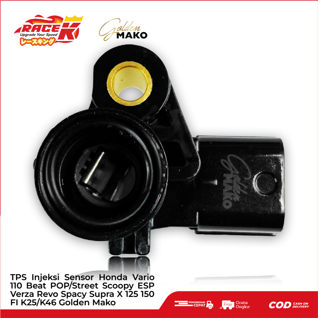 Jual GOLDEN MAKO Sensor TPS Honda BeAT Vario Scoopy Spacy Supra Revo ...