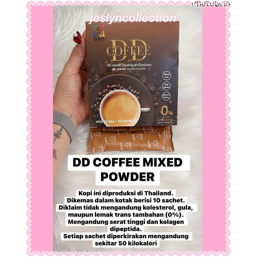 Jual DD COFFEE MIXED POWDER ORIGINAL THAILAND | Shopee Indonesia