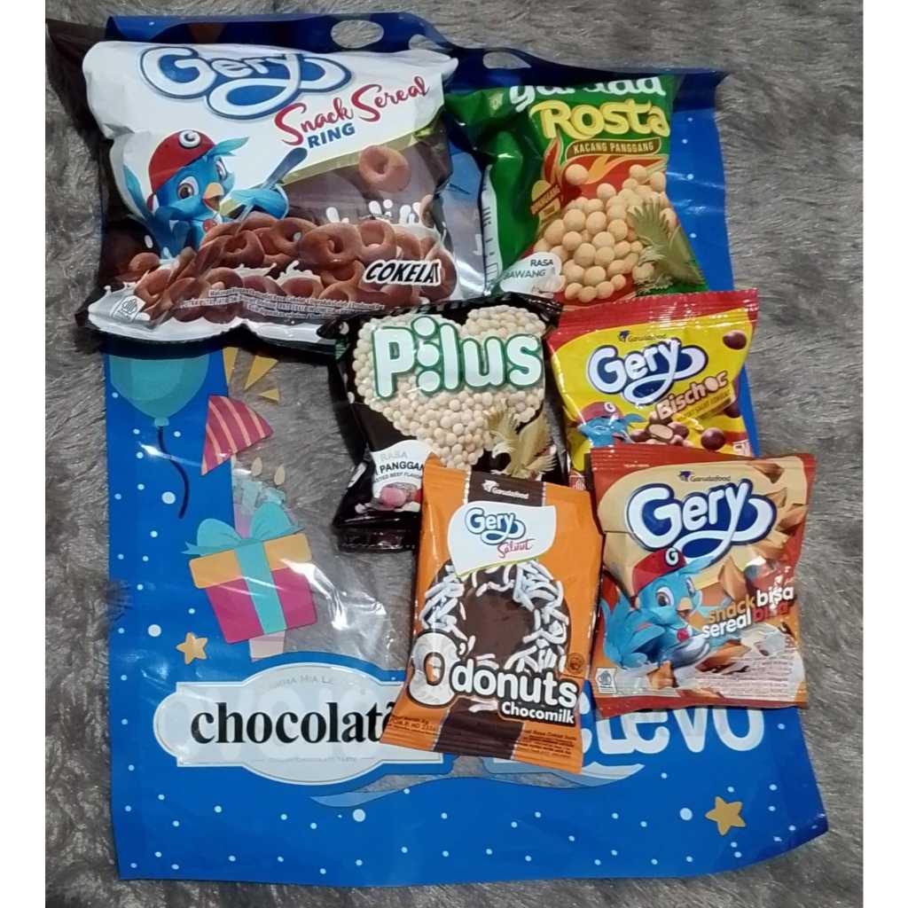 Jual COD PROMO READY PAKET SNACK ULANG TAHUN HAMPERS GARUDA GERRY ...