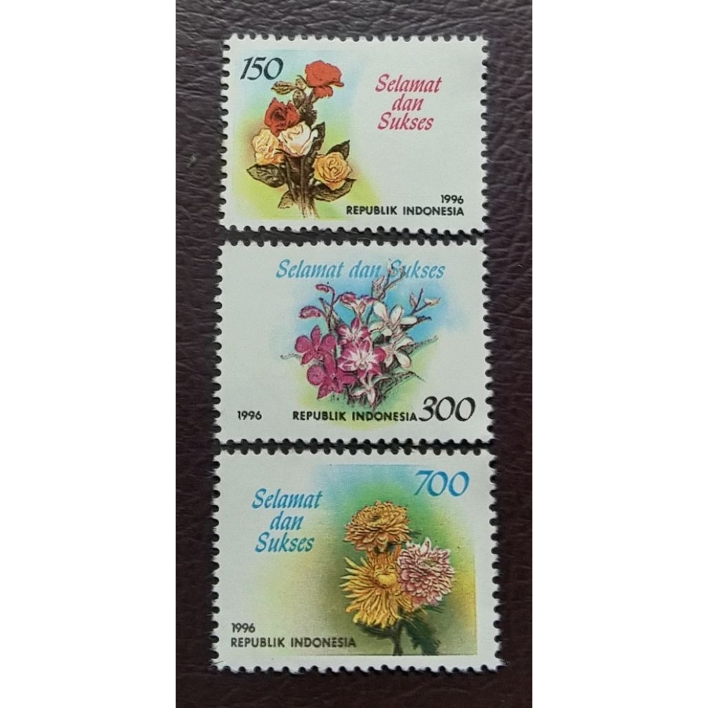 Jual Prangko Lawas RI Set Lengkap Ucapan Selamat Seri.2 Selamat ...